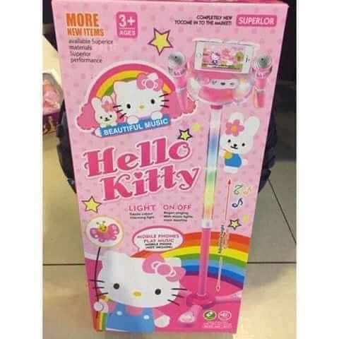 Hello kitty microphone toy for kids on Carousell