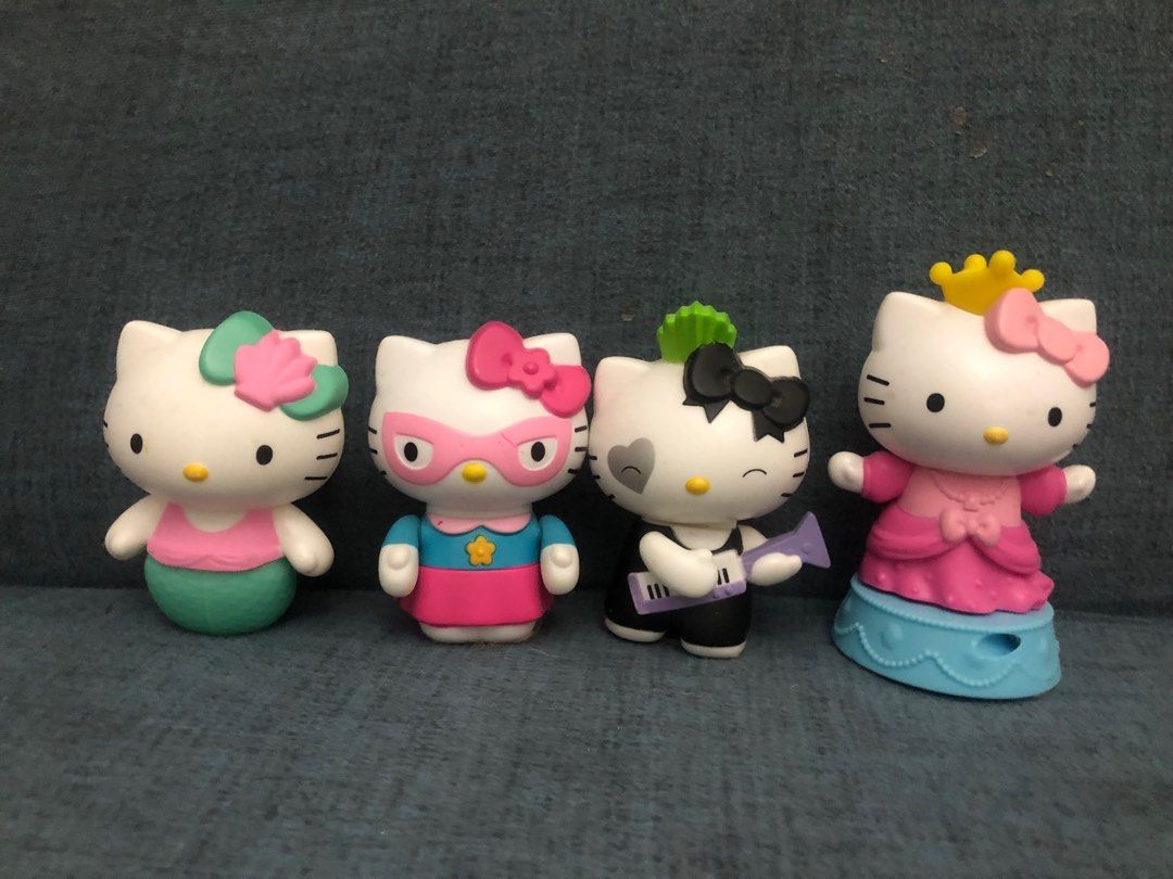 Hello kitty plastic figure on Carousell