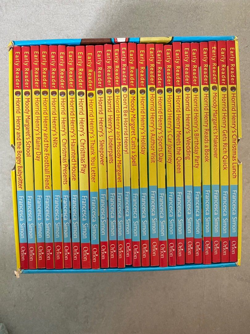 [25 books] Horrid Henry (Early Reader Set) , Hobbies & Toys, Books ...