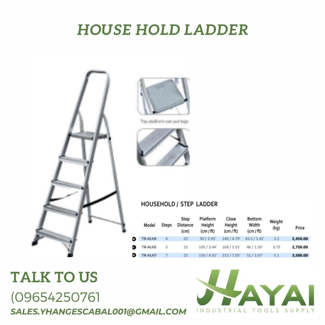 HOUSEHOLD I STEP LADDER, Commercial & Industrial, Construction ...
