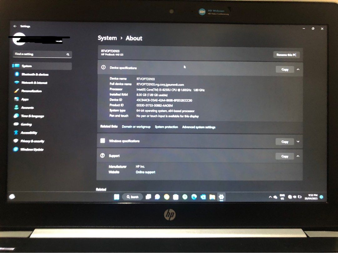 HP Probook G5, Computers & Tech, Laptops & Notebooks on Carousell