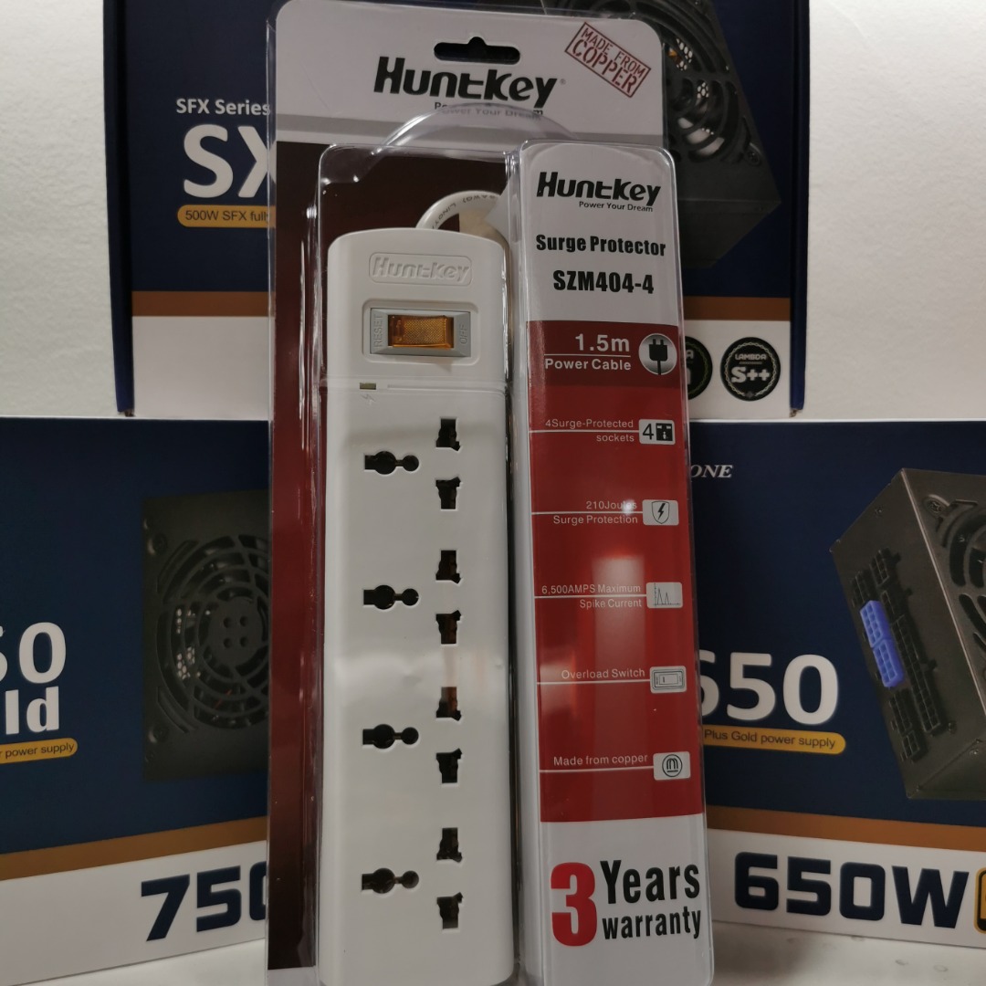 Huntkey SZM404 Surge Protector Extension Cord on Carousell