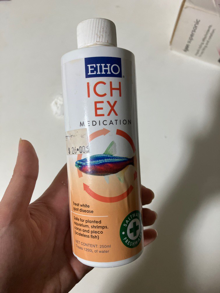 Ich ex fish medicine, Pet Supplies, Homes & Other Pet Accessories on ...