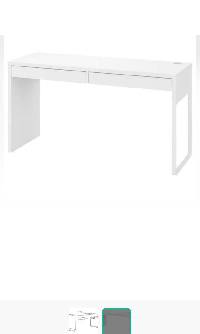 IKEA Micke table $10, Furniture & Home Living, Furniture, Tables & Sets ...