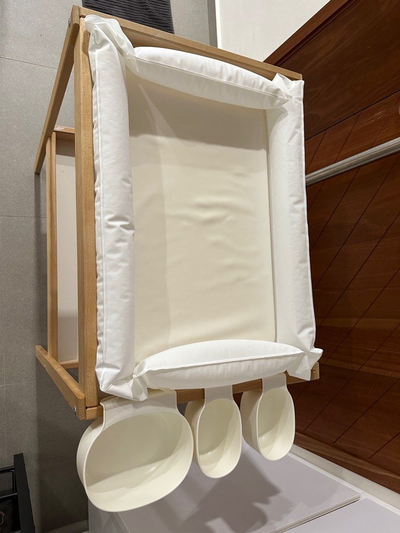IKEA Sniglar Changing Table with baskets, Babies & Kids, Baby Nursery ...