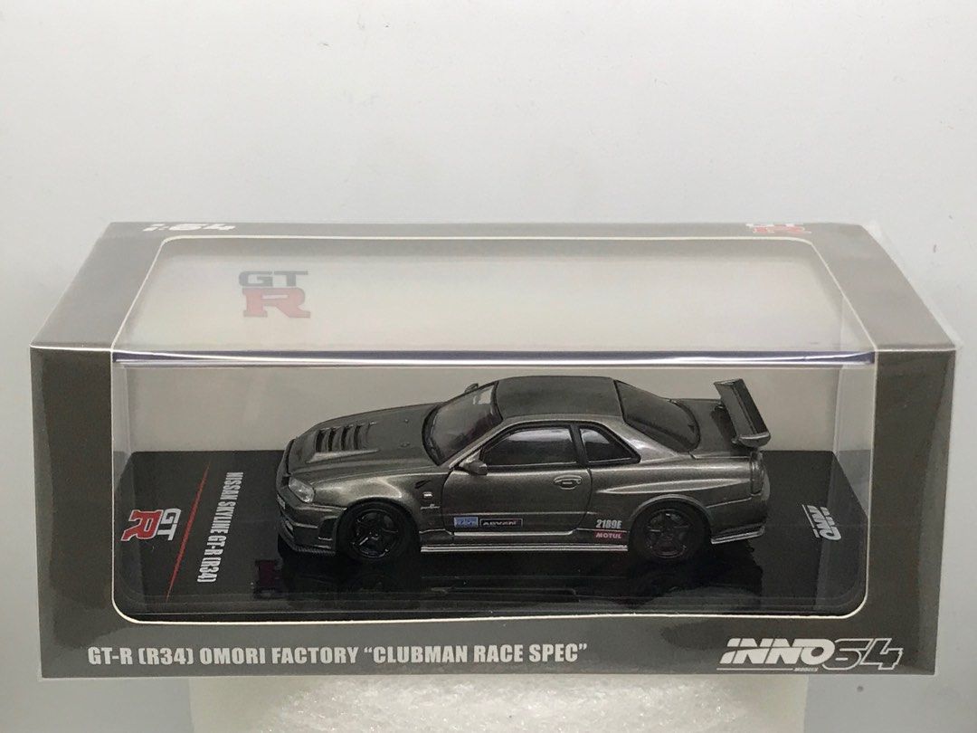 Inno64 Nissan Skyline Gtr R34 inno, 興趣及遊戲, 玩具 & 遊戲類 - Carousell