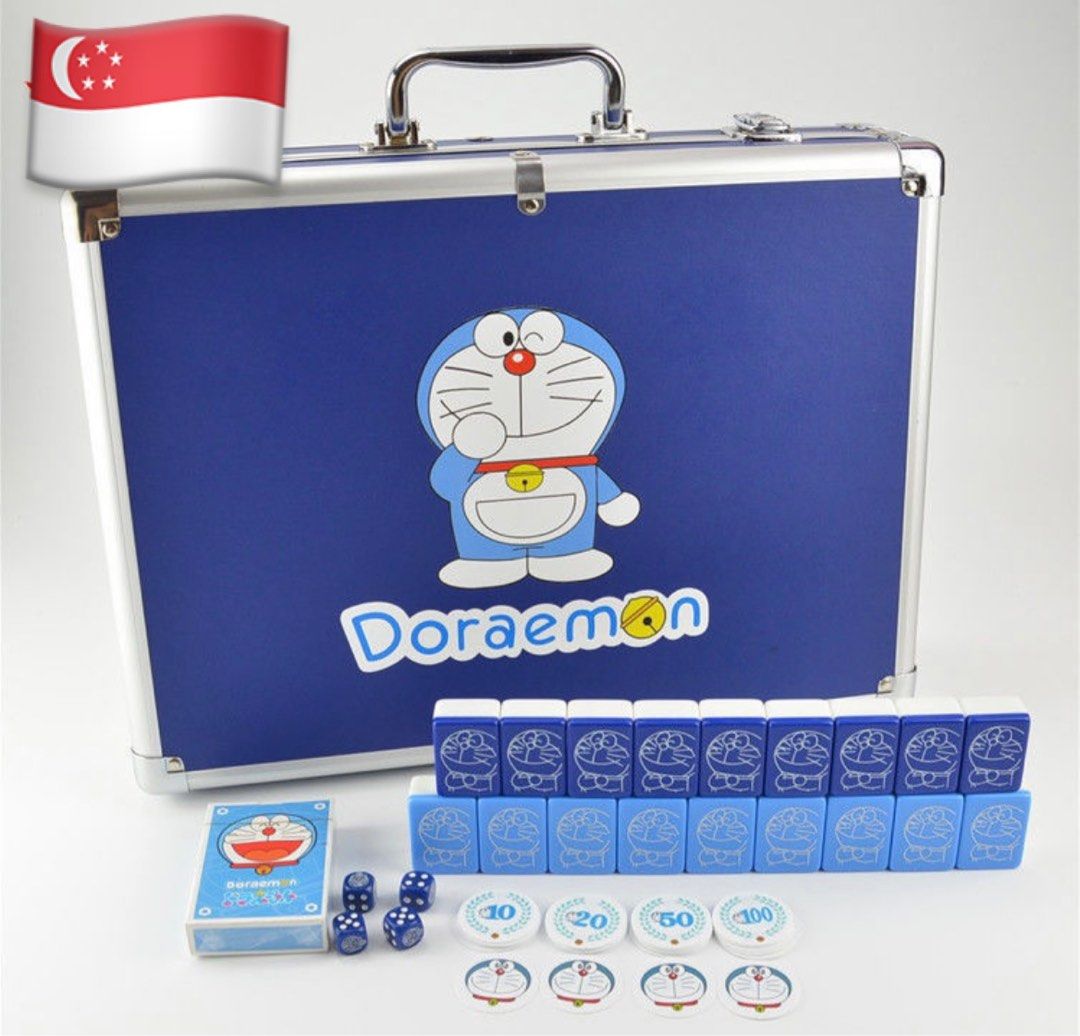 *Instock* Doraemon Mahjong Set Limited Edition , Pikachu Mahjong, Hello ...