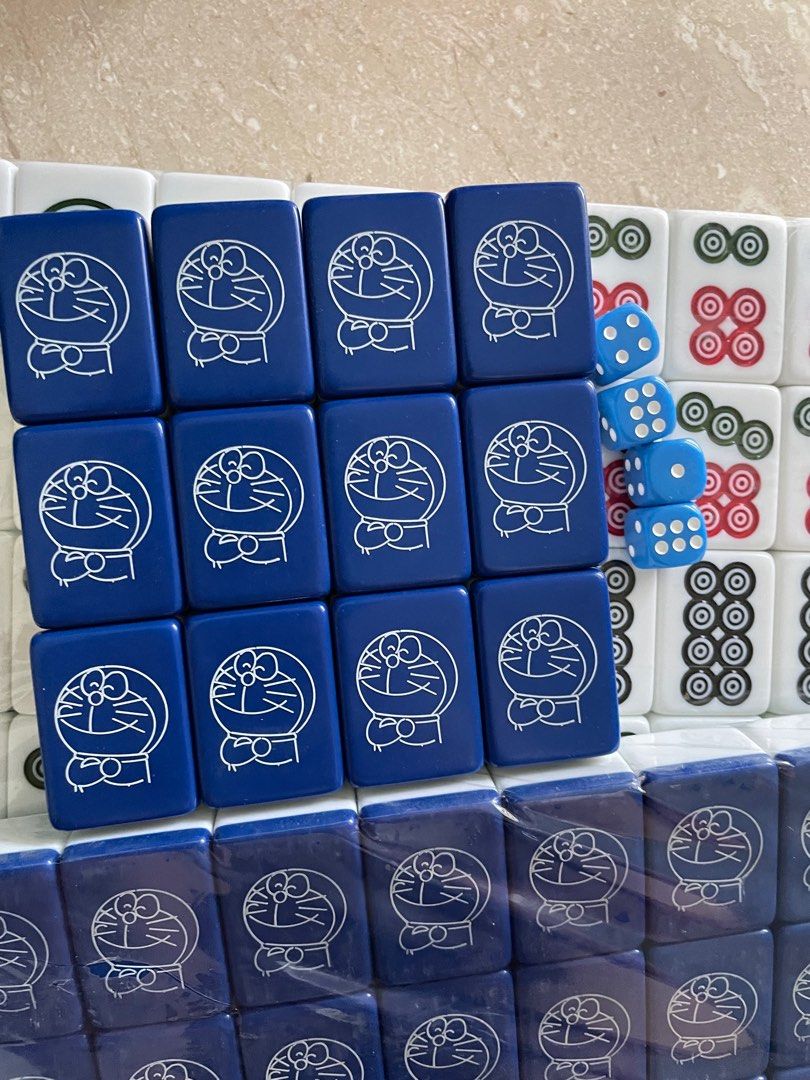 *Instock* Doraemon Mahjong Set Limited Edition , Pikachu Mahjong, Hello ...