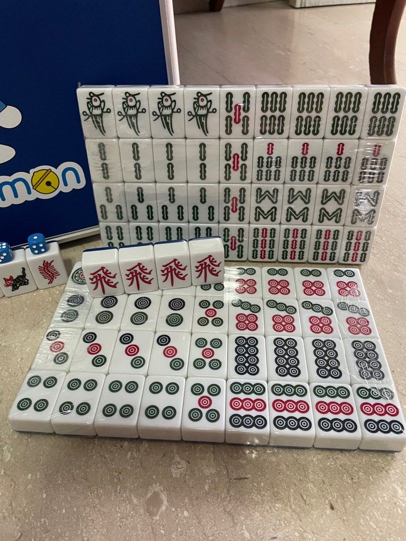 *Instock* Doraemon Mahjong Set Limited Edition , Pikachu Mahjong, Hello ...