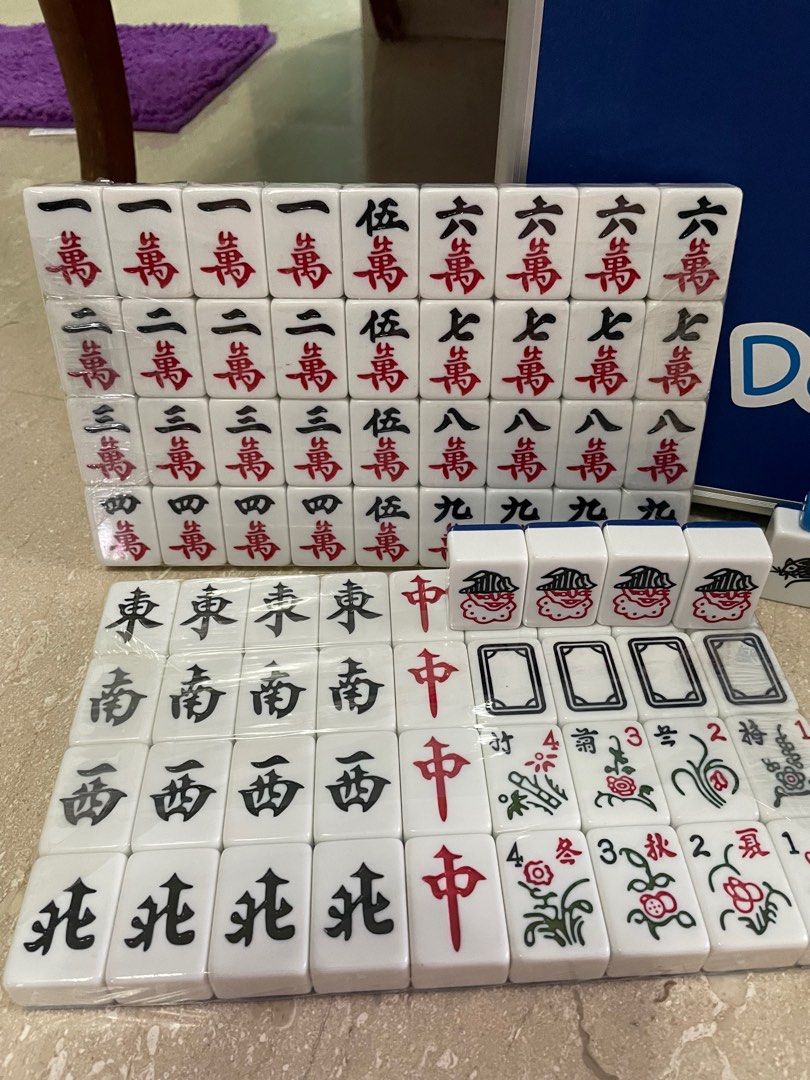 *Instock* Doraemon Mahjong Set Limited Edition , Pikachu Mahjong, Hello ...