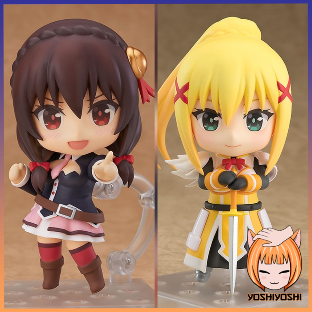 Instock Konosuba Nendoroid Yun Yun / Darkness, Hobbies & Toys, Toys ...