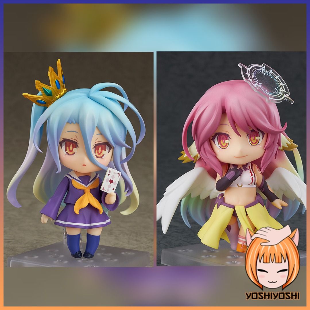 Instock No Game No Life Nendoroid Shiro / Jibril Nendoroid, Hobbies ...