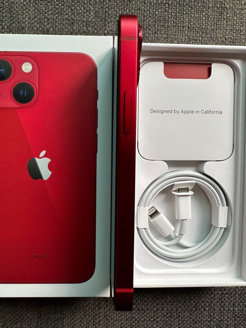iPhone 13 mini Red 256GB, Mobile Phones & Gadgets, Mobile Phones ...