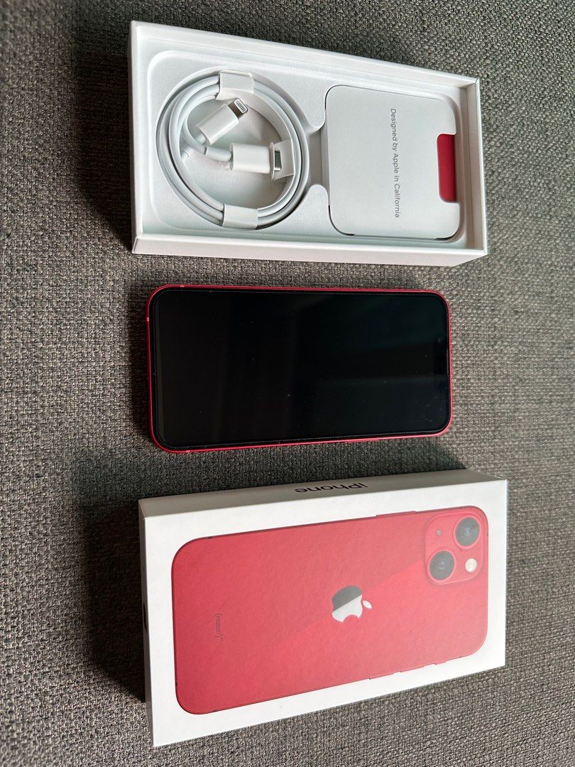iPhone 13 mini Red 256GB, Mobile Phones & Gadgets, Mobile Phones ...