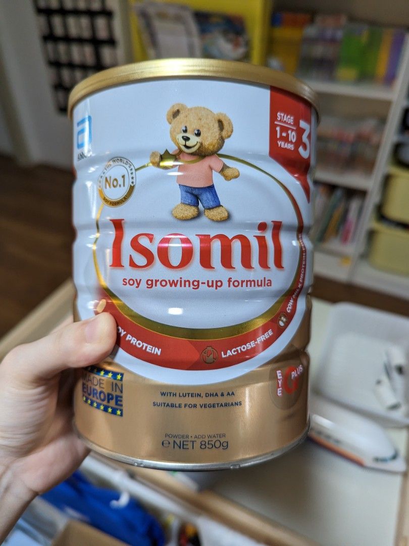 Isomil stage 3 for 1-10 yrs, Soy Formula Milk, New, Babies & Kids ...