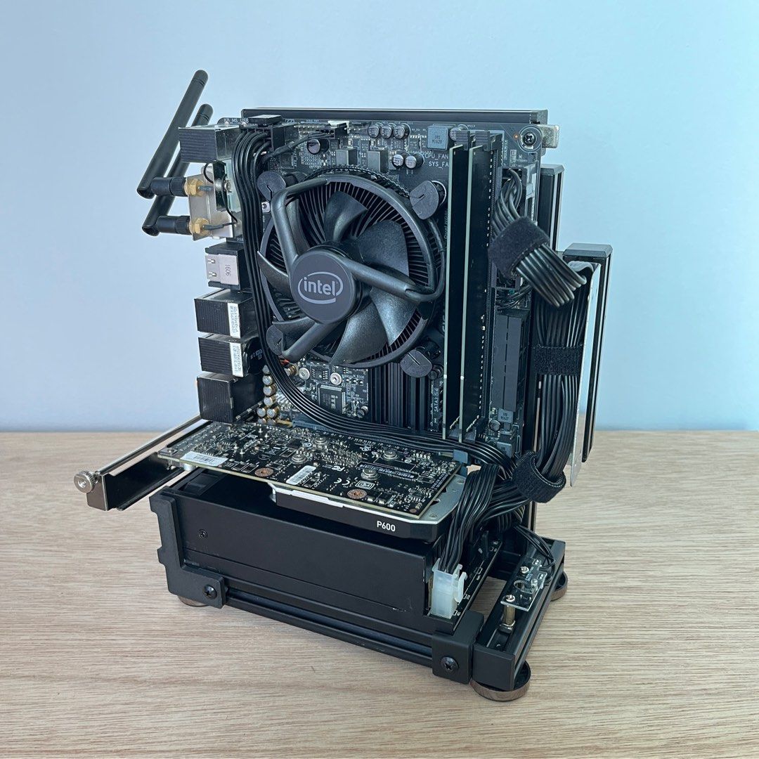 ITX Open Frame PC [i5-6600, 32GB, 256GB SSD, Etc], Computers & Tech ...