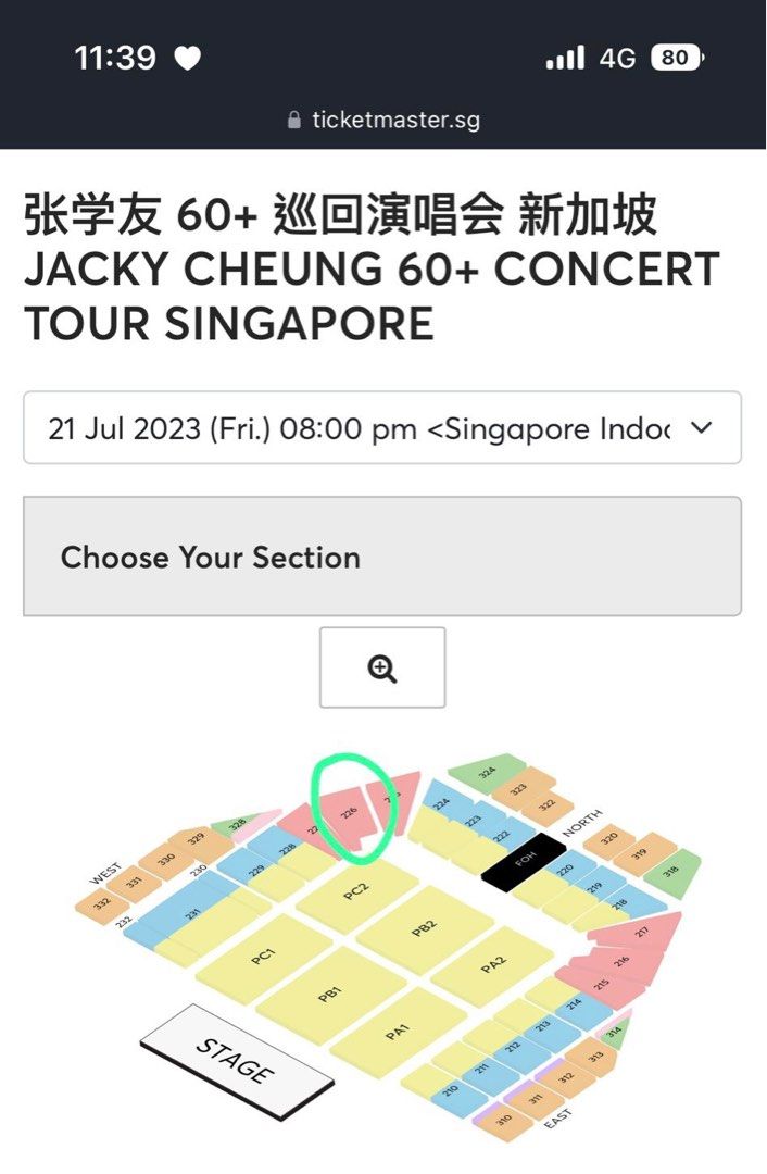 jacky cheung 60+ concert, Tickets & Vouchers, Event Tickets on Carousell