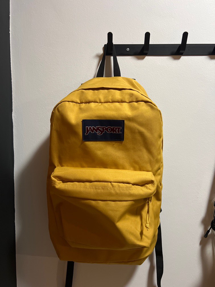 Jan sport Original (Yellow), Men's Fashion, Bags, Backpacks on Carousell