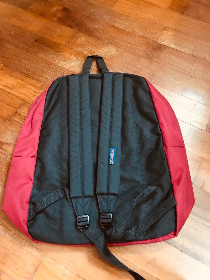 Jansport Superbreak Backpack (Maroon), Women's Fashion, Bags & Wallets ...