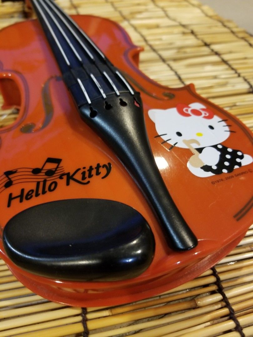 Japan vintage sanrio hello kitty violin for deco, Hobbies & Toys, Collectibles & Memorabilia ...