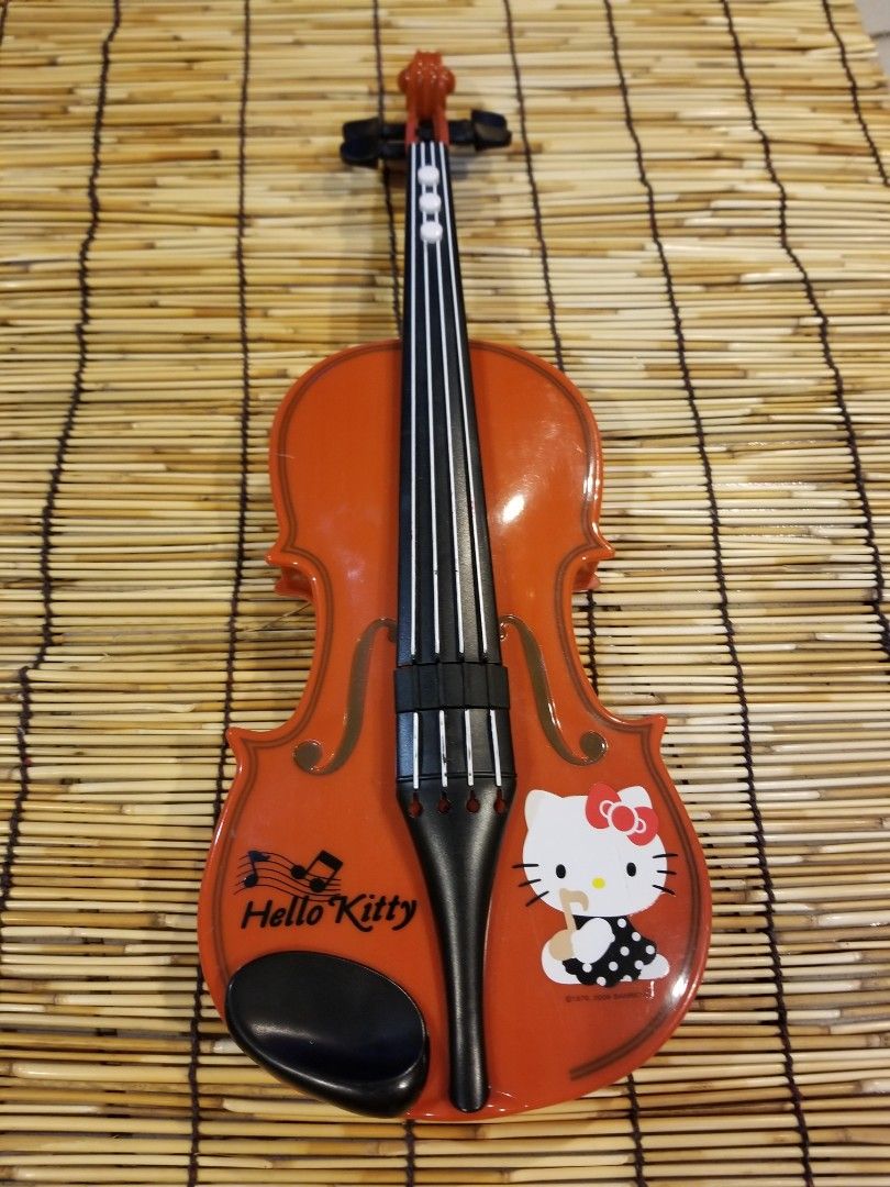 Japan vintage sanrio hello kitty violin for deco, Hobbies & Toys, Collectibles & Memorabilia ...