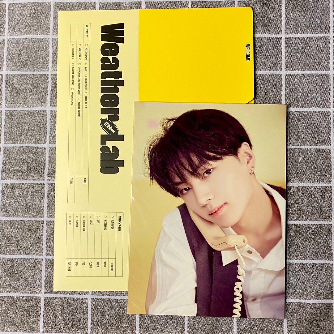 Jay Weather Lab A4 Poster + Map OFFICIAL, K-Wave di Carousell