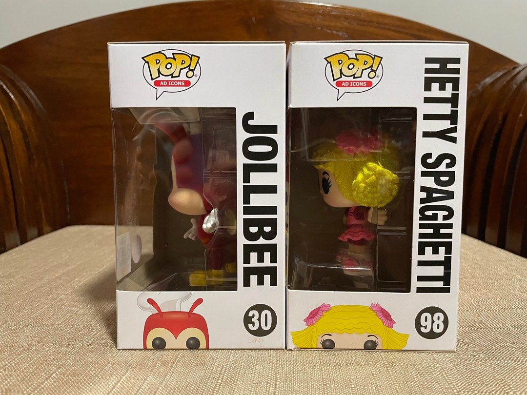 Jollibee and Hetty Spaghetti Funko, Hobbies & Toys, Toys & Games on ...