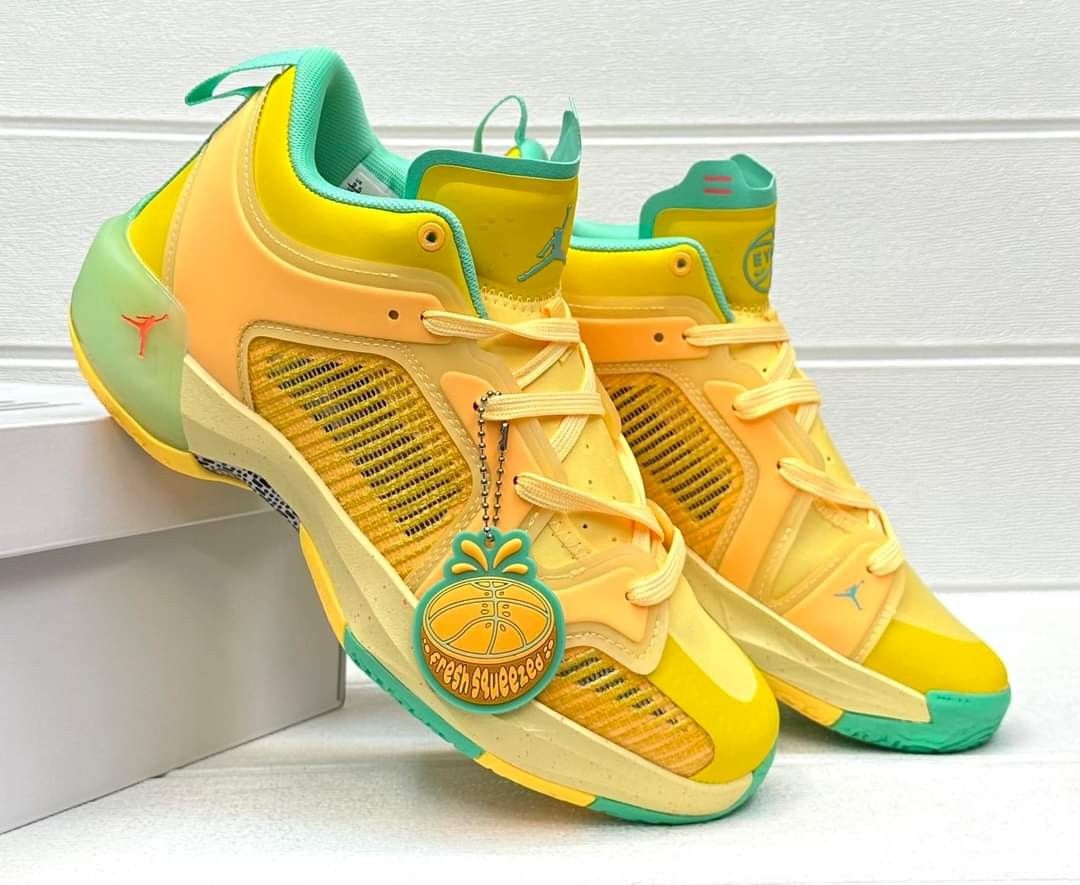 Jordan 37 low Lemonade, Men's Fashion, Footwear, Sneakers on Carousell