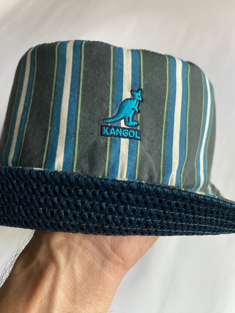 Kangol Reversible Bucket Hat Navy, Men's Fashion, Watches & Accessories ...