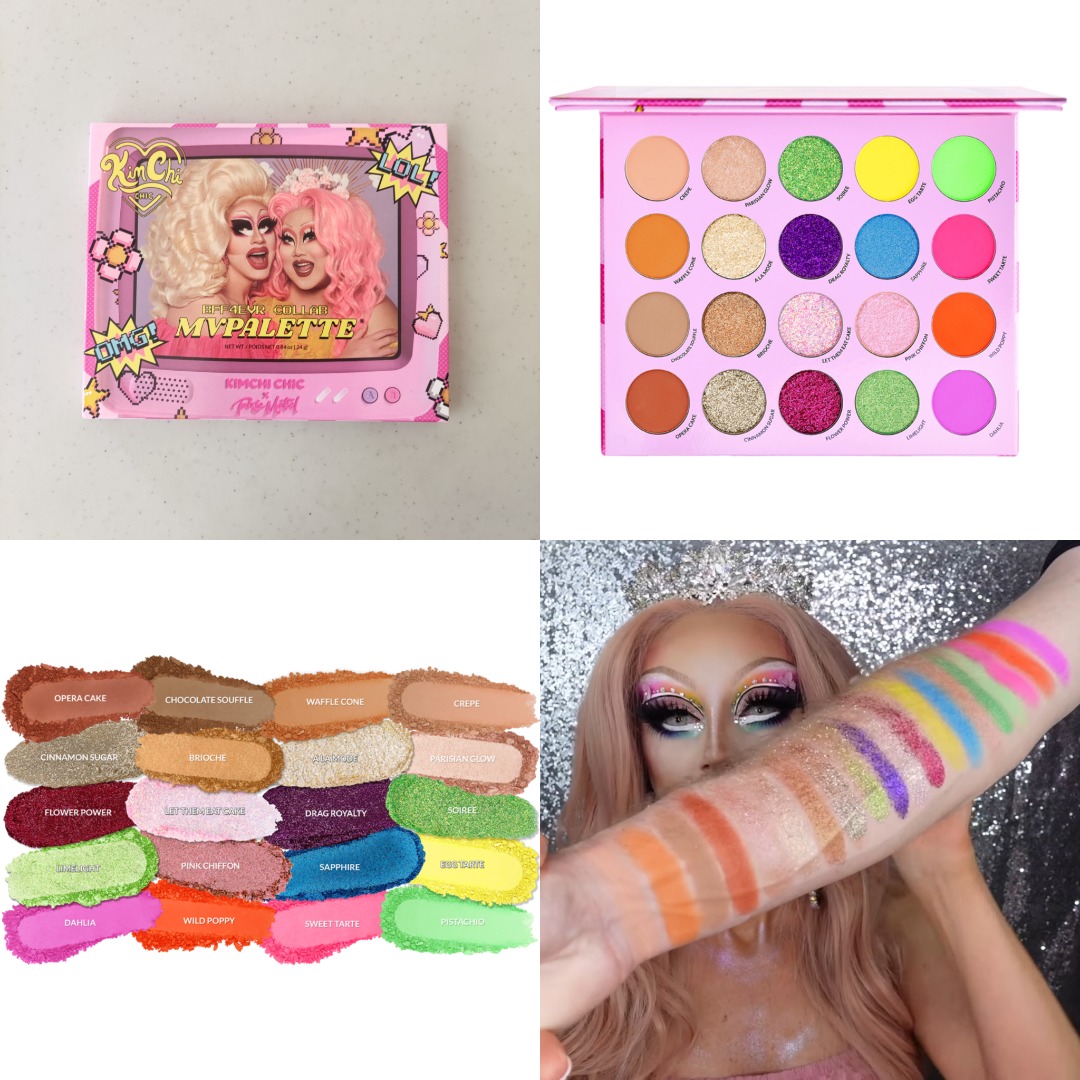 KimChi x Trixie BFF4EVR MV Eyeshadow Palette, Beauty & Personal Care ...