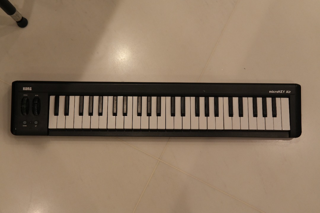 Korg microKEY Air MIDI controller keyboard, Hobbies & Toys, Music ...