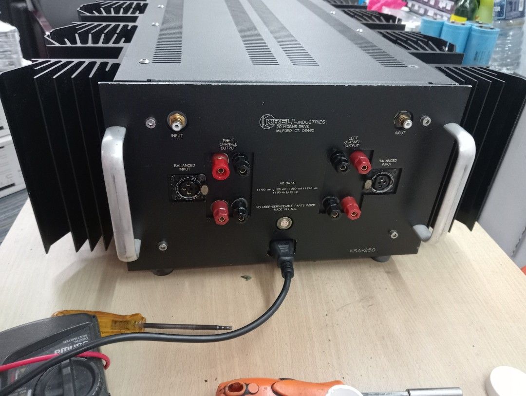 Krell KSA250 POWER AMP., Audio, Soundbars, Speakers & Amplifiers on ...