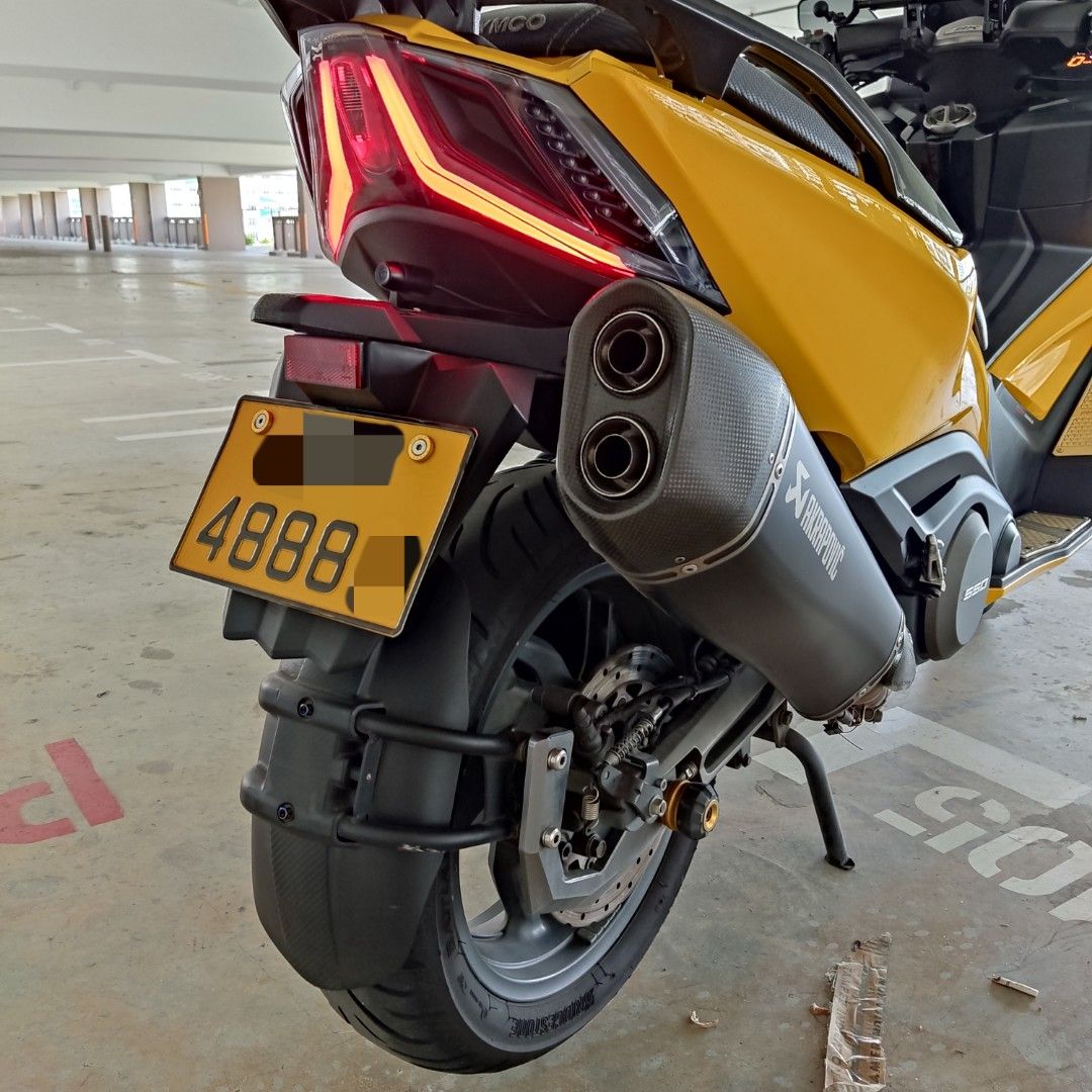 Kymco AK550 Akrapovic W/ Cert, Motorcycles, Motorcycles for Sale, Class ...
