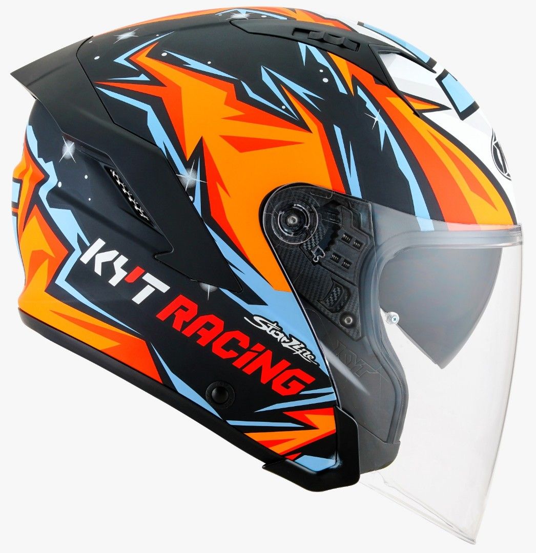 KYT Helmet NFJ Jaume Masia 2021, Motorcycles, Motorcycle Apparel on ...