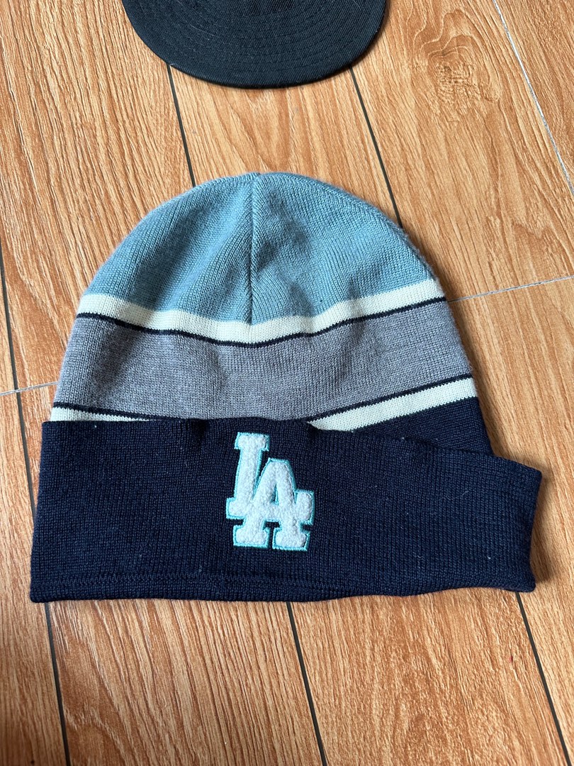 LA Mlb bonnet, Women's Fashion, Watches & Accessories, Hats & Beanies ...