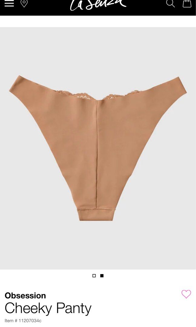 La senza cheeky panty underwear not bra vs victoria secrets on Carousell