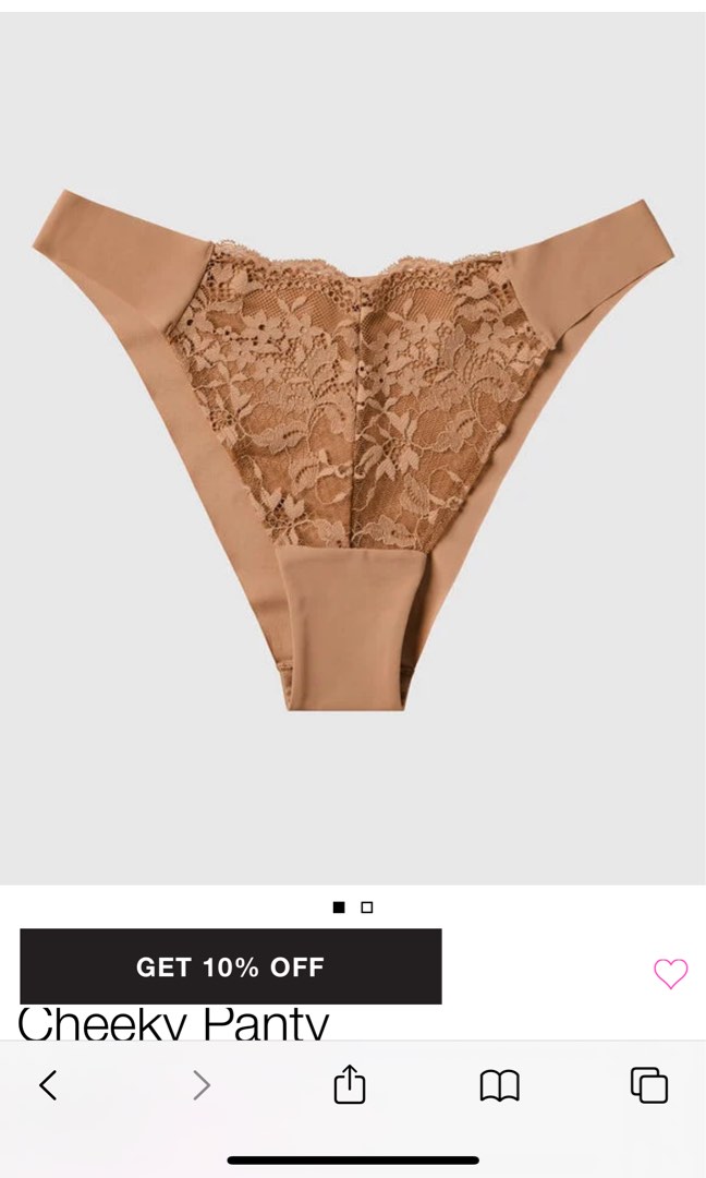 La senza cheeky panty underwear not bra vs victoria secrets on Carousell