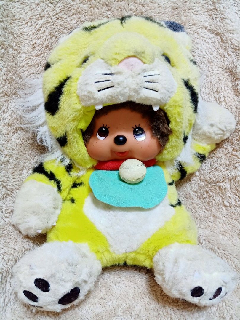LARGE SIZE SEKIGUCHI BEAUTIFUL LUCKY TIGER MONCHHICHI / MONCHICHI (17 ...