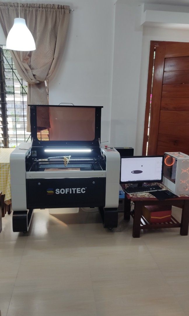 LASER CUTTER MACHINE 60WATTS, Computers & Tech, Printers, Scanners ...