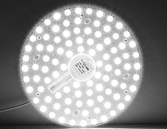 LED Ceiling Light Replacement Diffuser Magnetic Type 18W 24W and 36W ...