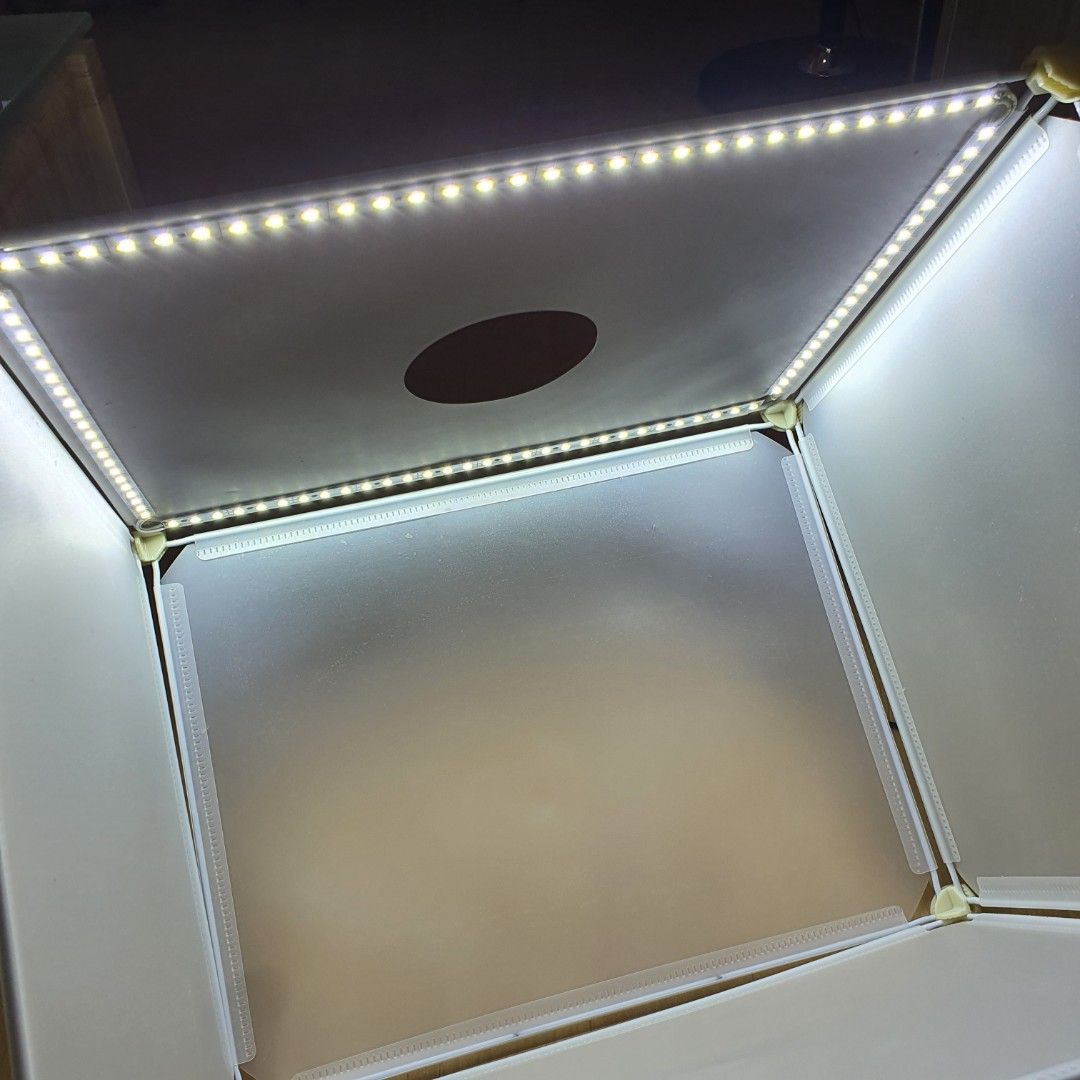 LED Home Studio Set Lighting Box Photography / Photoshooting Box ...