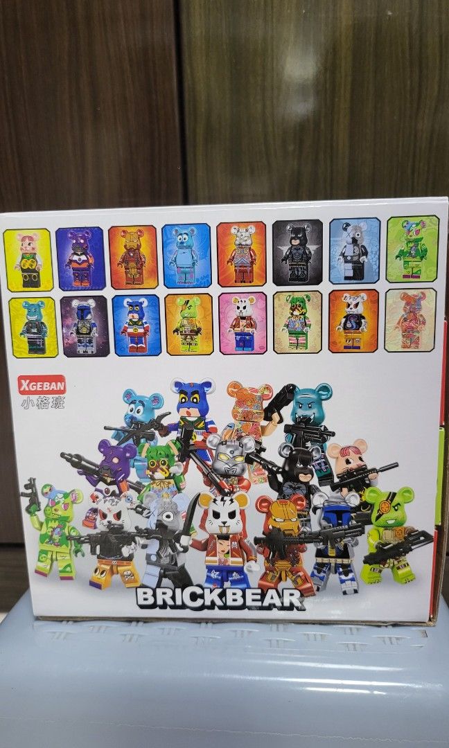 Lego Bearbrick Box of 16, Hobbies & Toys, Toys & Games on Carousell