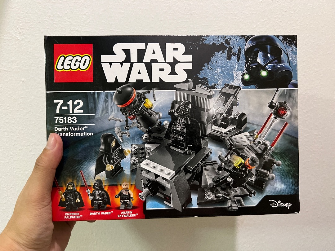 LEGO Star Wars 75183 Darth Vader Transformation, Hobbies & Toys, Toys ...