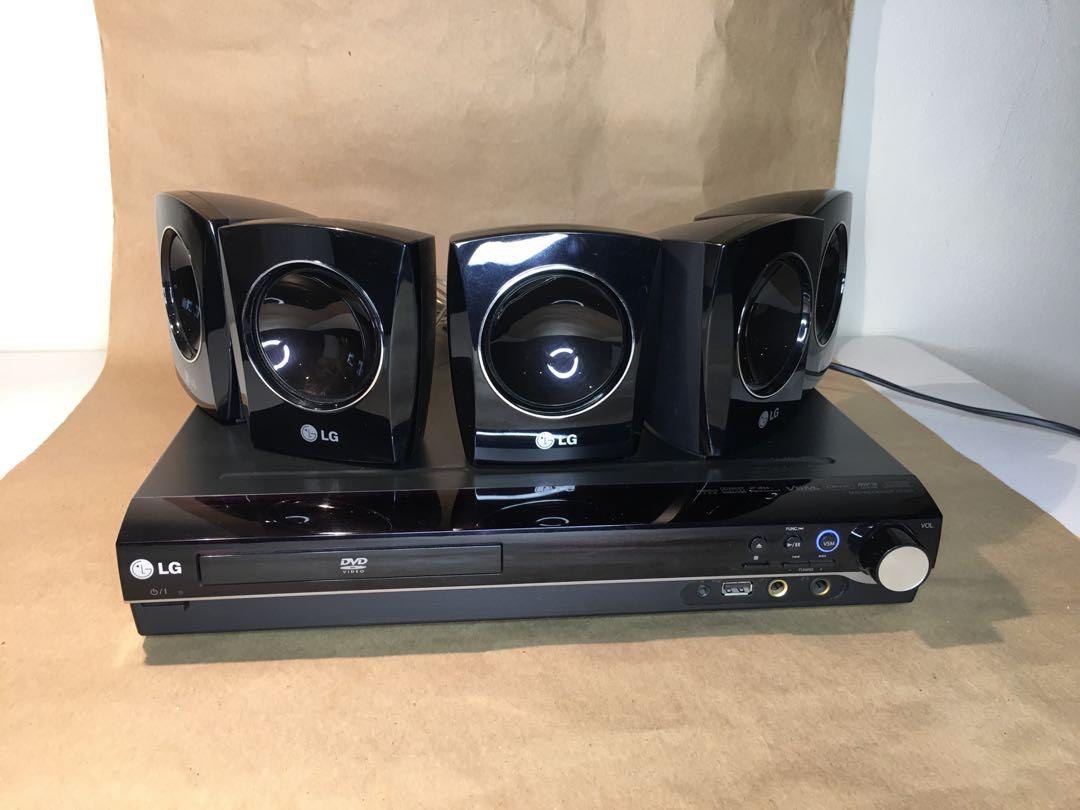 LG HT303SU DVD sound system with woofer , TV & Home Appliances, TV ...