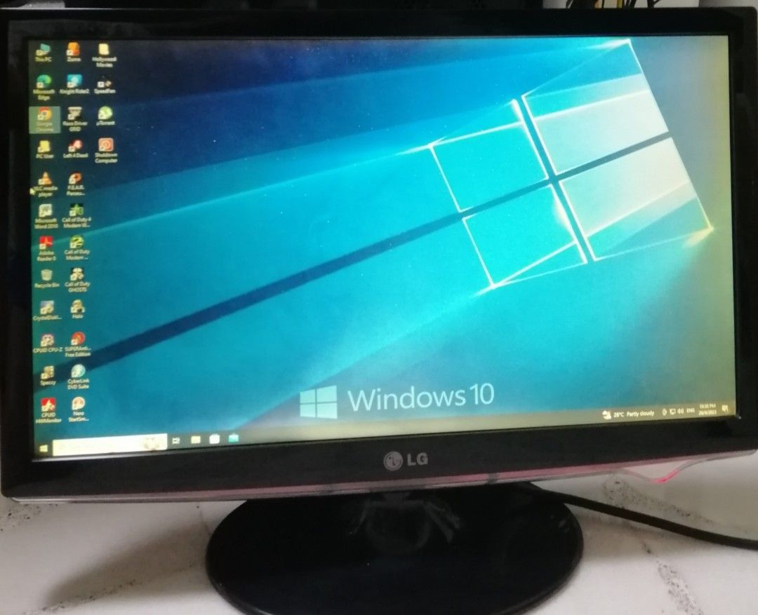 LG LCD monitor, Computers & Tech, Parts & Accessories, Monitor Screens ...