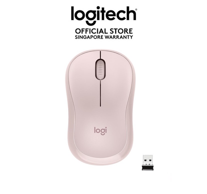 Logitech M220 SILENT Wireless Mouse, 2.4 GHz with USB Receiver, 1000 ...