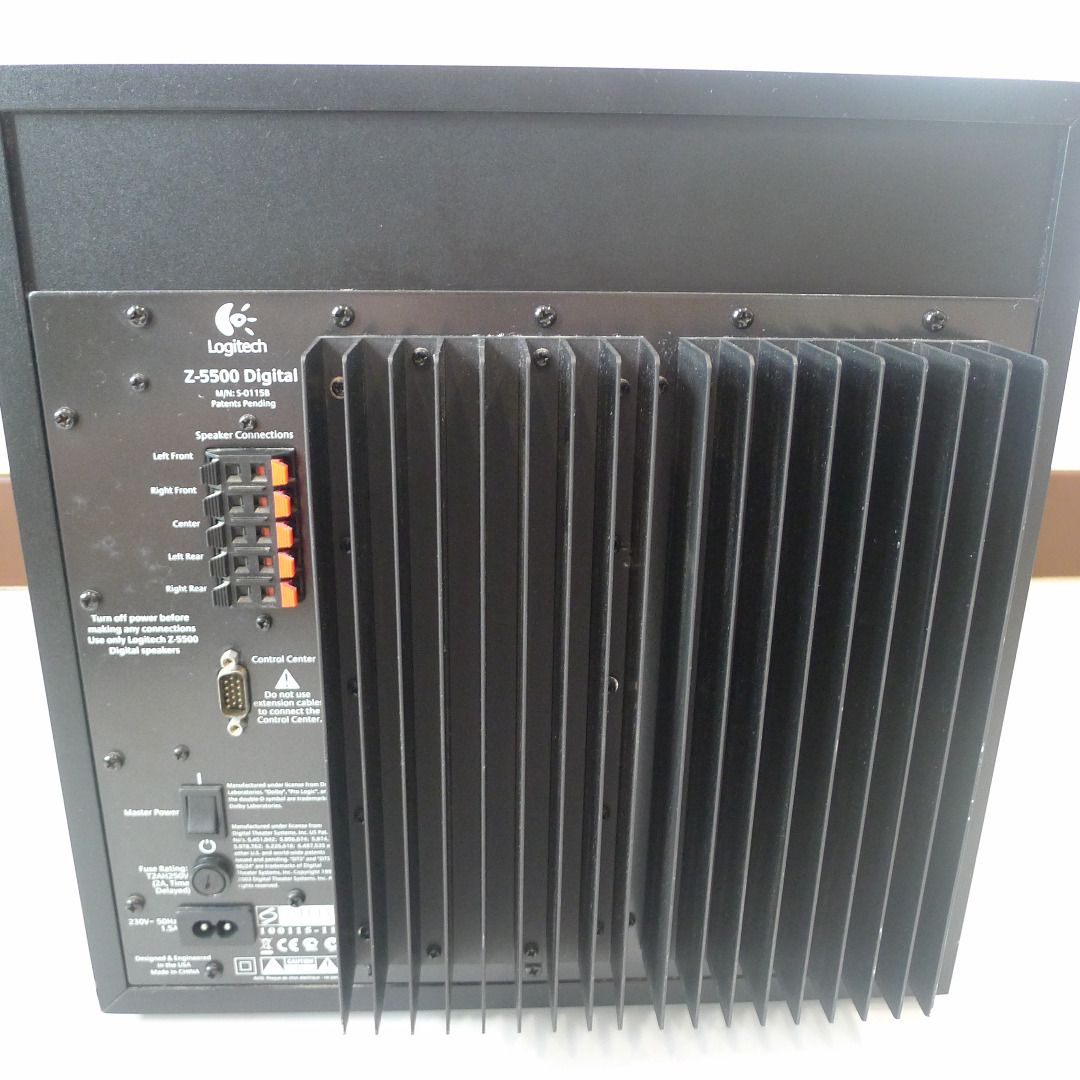 Logitech Z5500 5.1 surround sound speakers with subwoofer THX certified ...