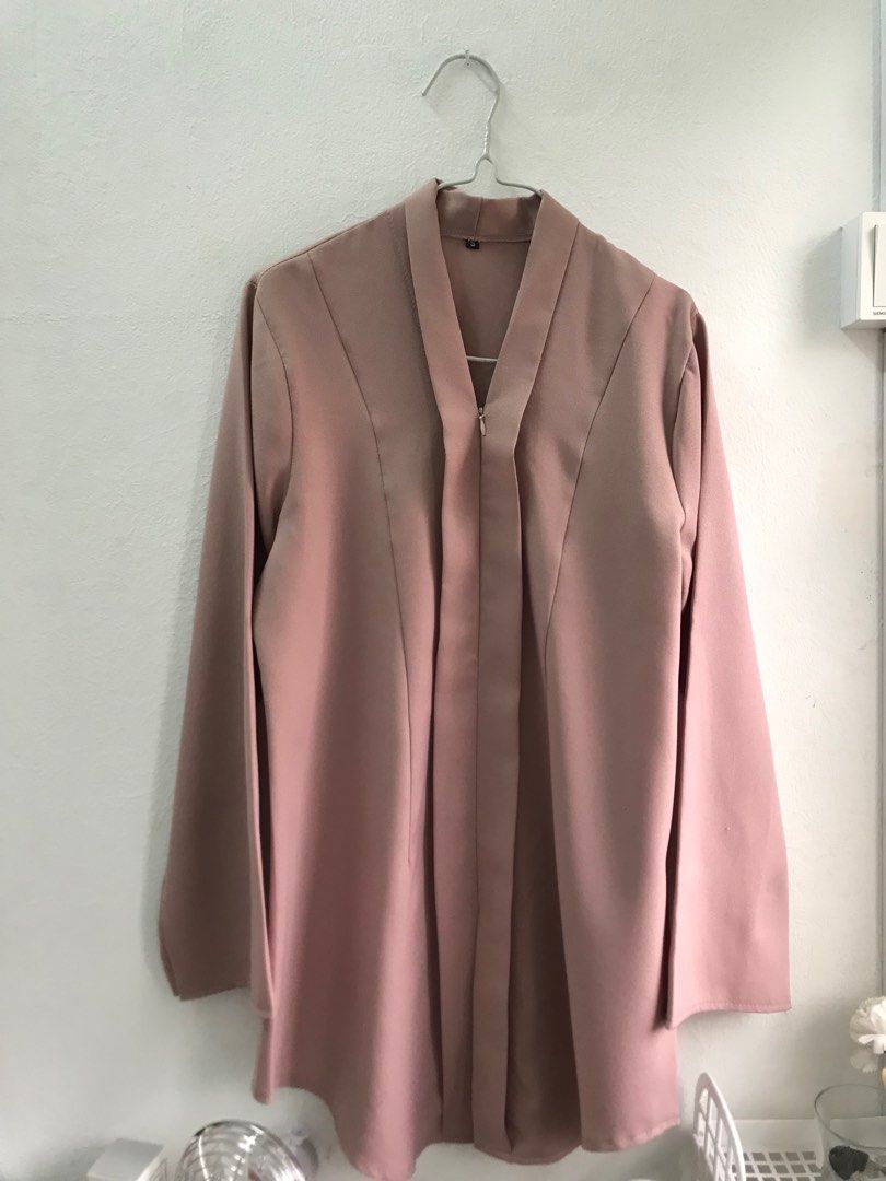 Long Kebaya, Women's Fashion, Muslimah Fashion, Baju Kurung & sets on ...