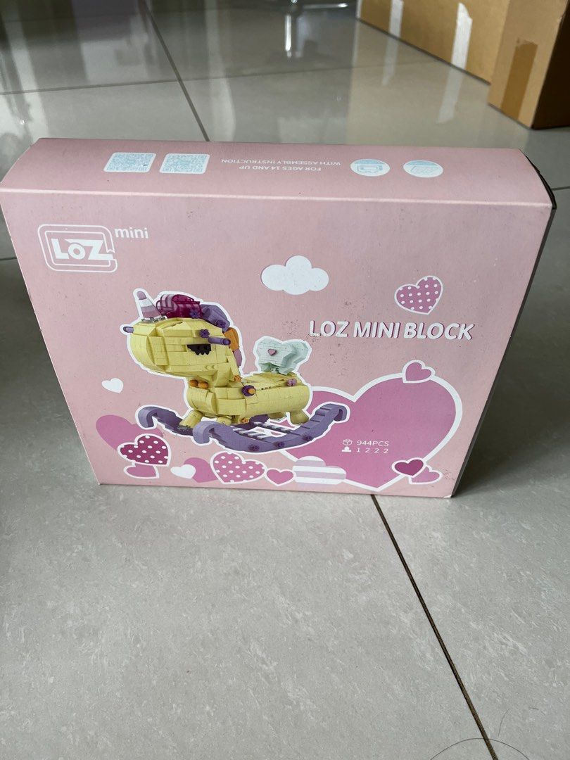 LoZ rocking horse brick set, Hobbies & Toys, Toys & Games on Carousell