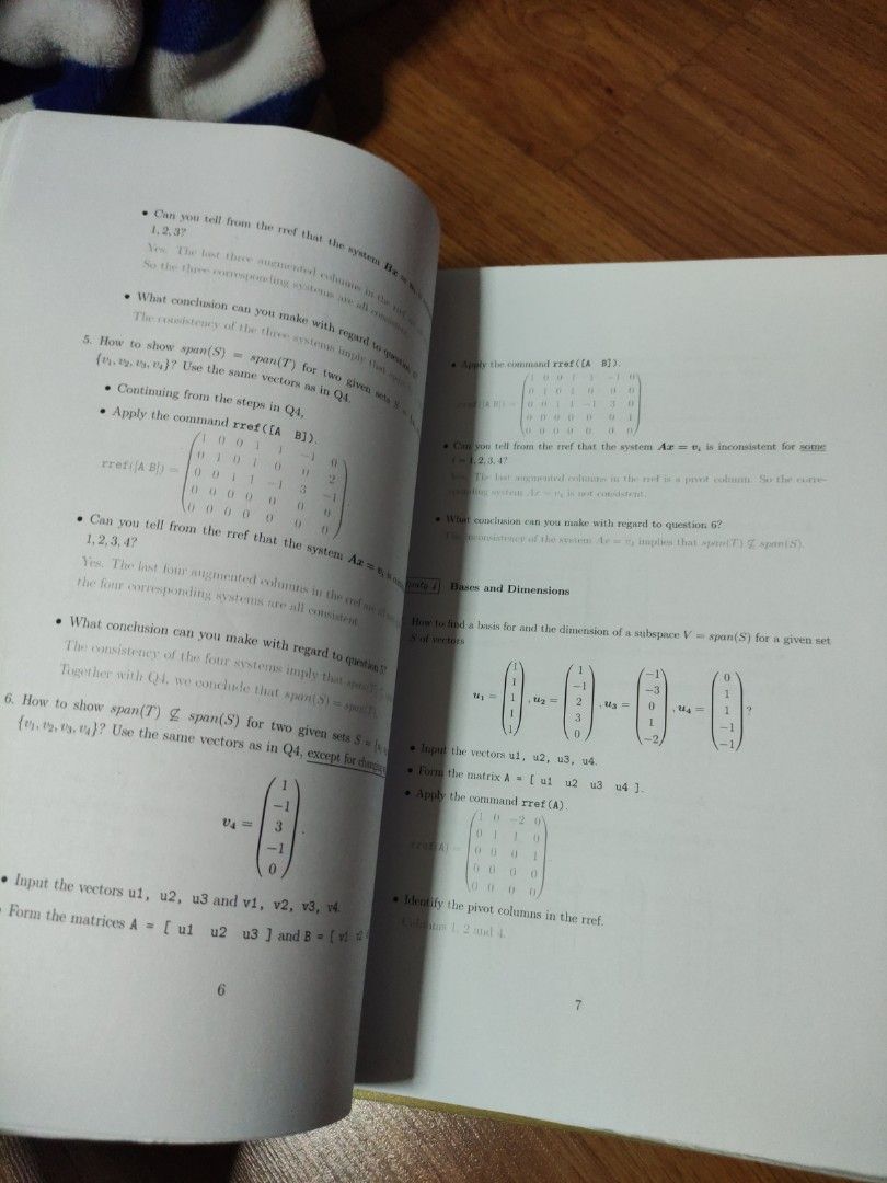 MA1101R Linear Algebra (NUS H3 Math) Notes with Practices, Hobbies ...